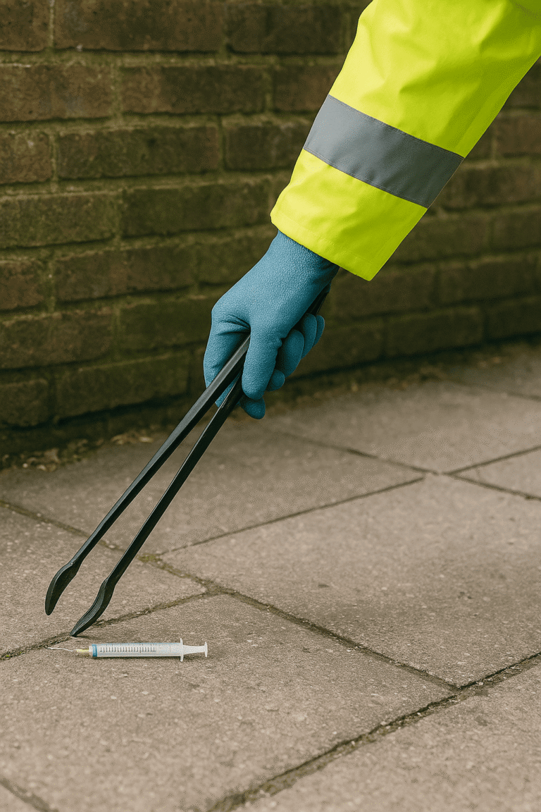 Needle Sweeps UK | Sharps Removal & Needle Sweep Service
