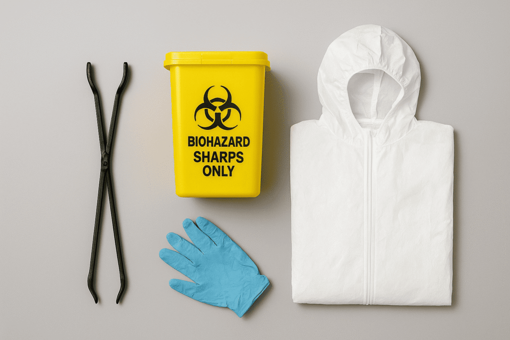 Needle Sweeps UK | Sharps Removal & Needle Sweep Service